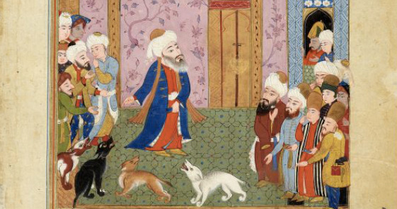 The Life of Rumi in Rare Islamic Manuscript Paintings from the 1590s ...