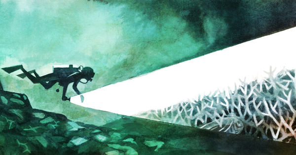 The Brilliant Deep: The Illustrated Story of the Man Who Set Out to ...